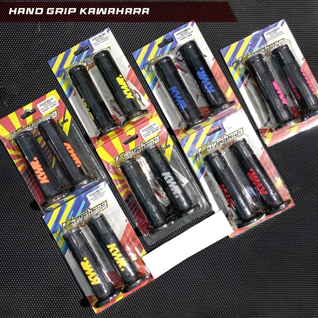Jual Handgrip Karet Gas Kawahara Rubber Colorfull hand grip Kawahara ...