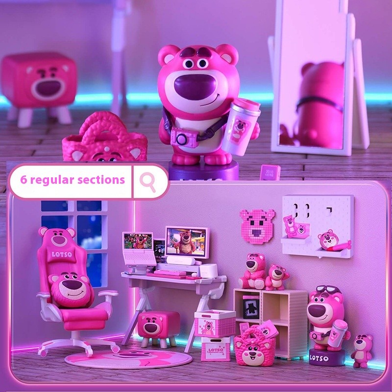 Jual Original Disney Pixar Blind Box Toy Story Lotso's Gaming Hut ...