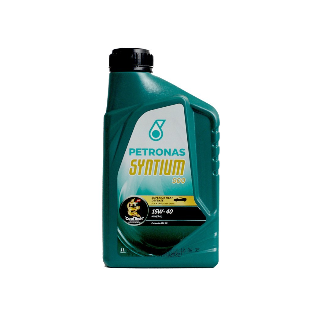 Jual PETRONAS SYNTIUM 500 SN, SAE 15W-40, API SN (1 L) | Shopee Indonesia