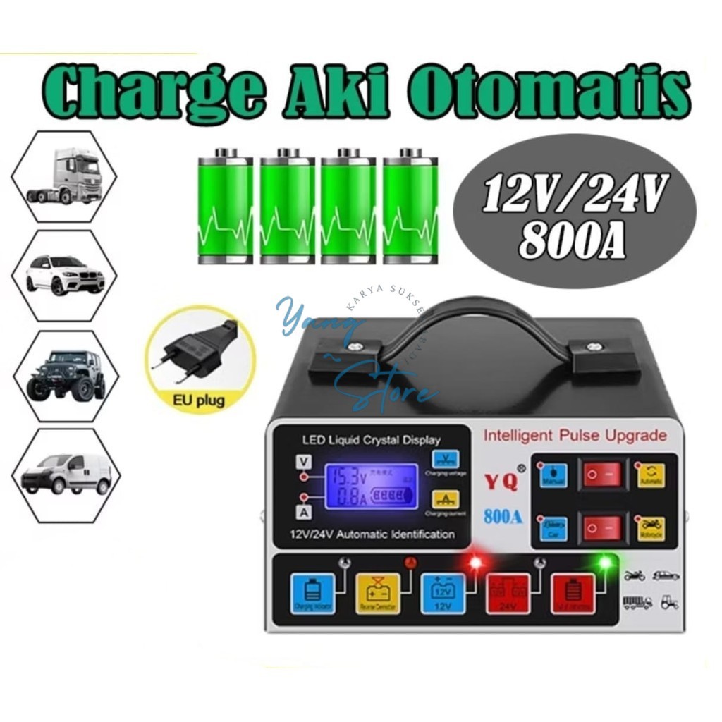 Jual YGS-Z109-Charger Aki Otomatis Smart Intelligent Auto Repair Mobil ...