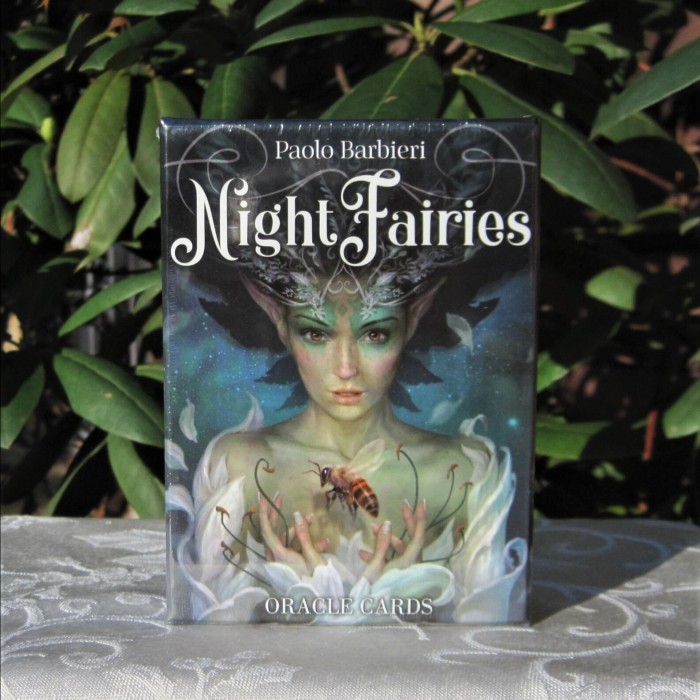 Jual Barbieri Night Fairies Oracle Cards Deck | Tarot Oracle Deck ...