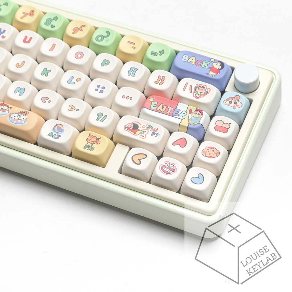 Jual Keycaps PBT Crayon Shin-chan 145Keys MOA Profile Mechanical ...