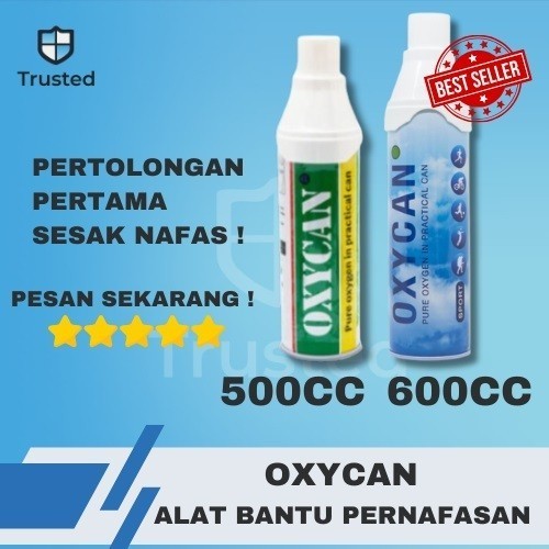 Jual Oxycan Green Kaleng Oksigen Portable Tabung Oksigen Portable | Shopee Indonesia