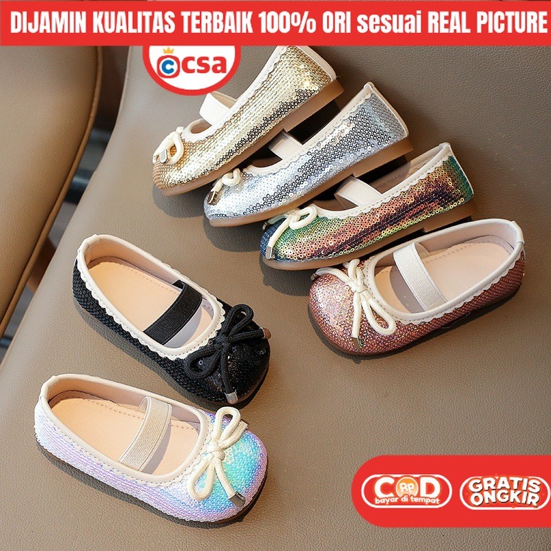 Jual Sepatu Pesta Lebaran Princess Flatshoes Anak Perempuan Cewek ...