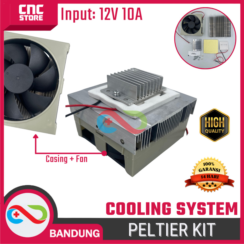 Jual Peltier Cooling System Kit Pendingin Peltier TEC1-12706 Set ...