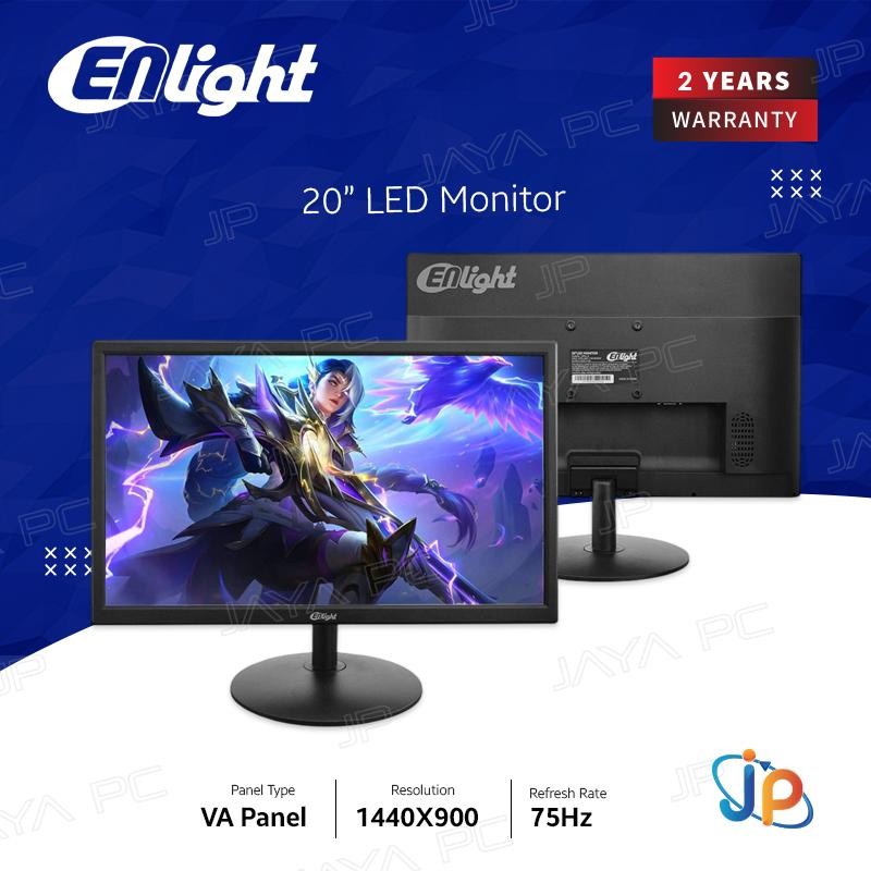 Jual Monitor Enlight LED 20ENL-B - 20" Inch | Shopee Indonesia