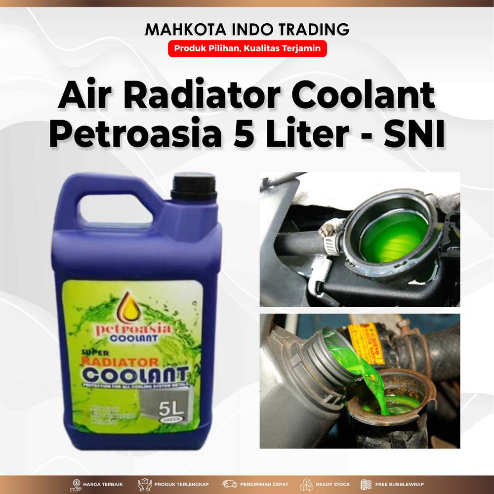 Jual Air Raditor Mobil 5 LITER Anti Karat / Radiator Coolant PETROASIA ...