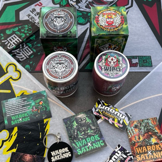 Jual GELASAN WAROK KITE WAROK X SATANIC || WAROK UDHIX || WAROK WIBU ...