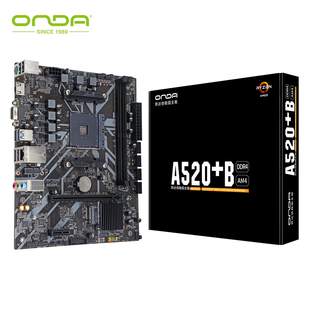 Jual ONDA A520 AM4 Motherboard-For Ryzen 3st-5th Gen CPU 5000G 5600X ...