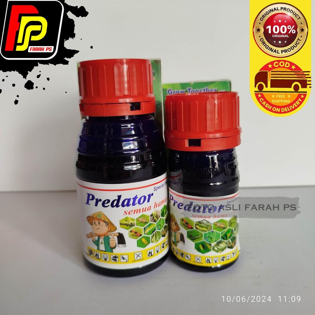 Jual Predator 100 ml Insektisida Toxedown Basmi Ulat Tanaman | Shopee ...