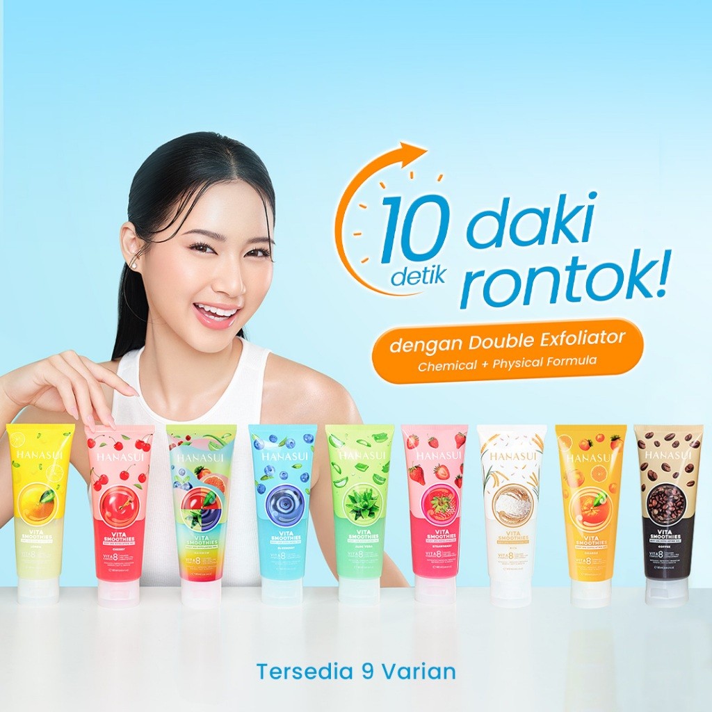 Jual Hanasui Vita Smoothies Body Spa Exfoliating Gel - VITA 8 Complex ...