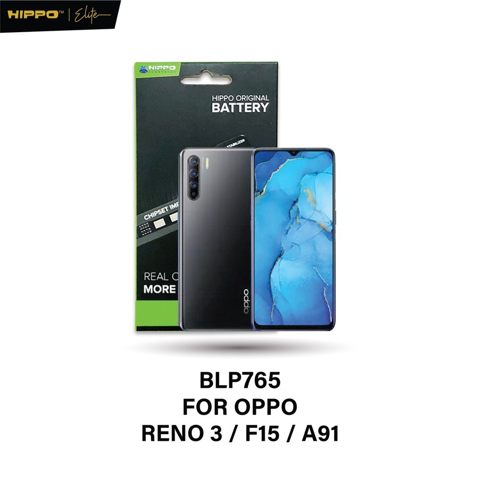 Jual [ BAT HIPPO BLP765 ]- Hippo Baterai OPPO BLP-765 OPPO RENO 3 / F15 ...