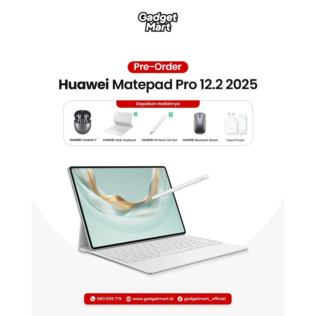 Jual HUAWEI MATEPAD PRO 12.2 MORANDI - Garansi Resmi | Shopee Indonesia