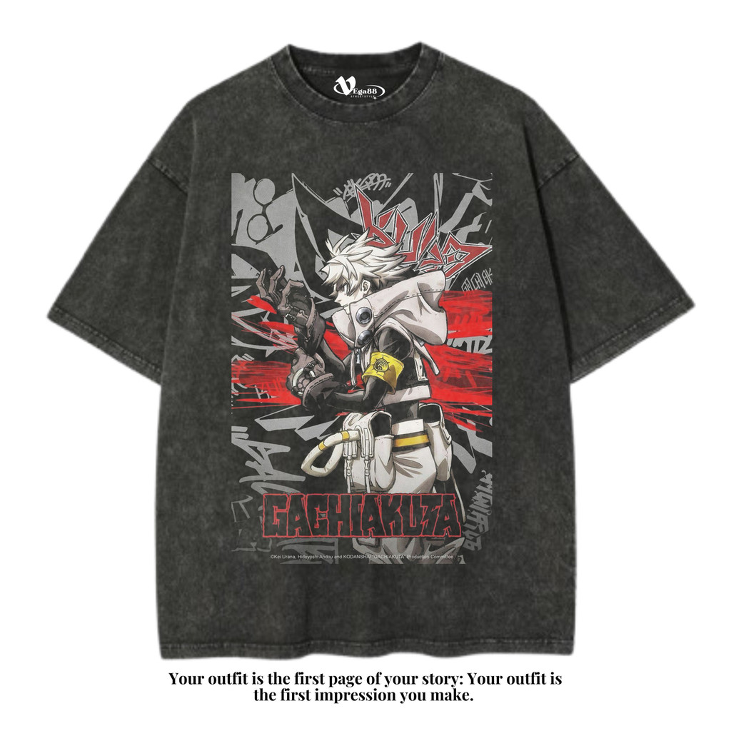 Jual VEGA88 *gachiakuta* Kaos oversize | t-shirt oversized | kaos ...