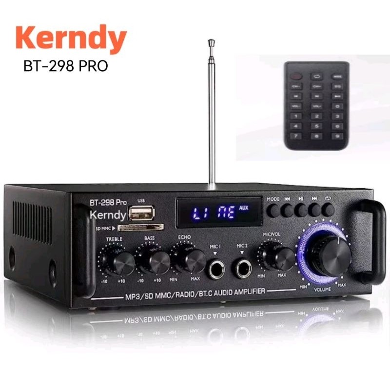 Jual STEREO (PCB Warna Merah)Kerndy Bluetooth EQ Audio Amplifier ...