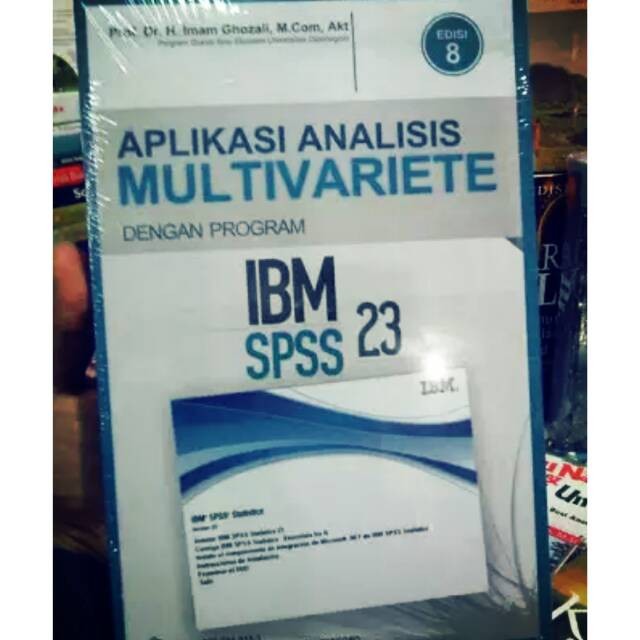 Jual Aplikasi analisis multivariete dengan program ibm spss 23 edisi 8 ...