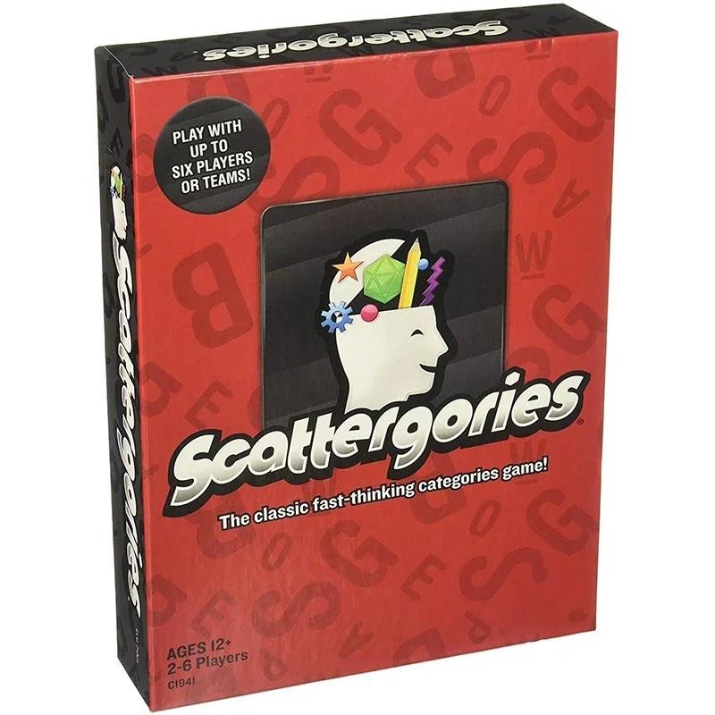 Jual Scattergories Board Game: A Classic Game for Family and Friends ...