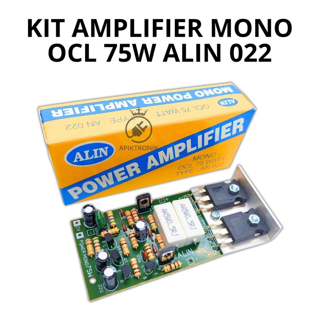 Jual Kit Amplifier Mono OCL 75W Alin 022 | Shopee Indonesia