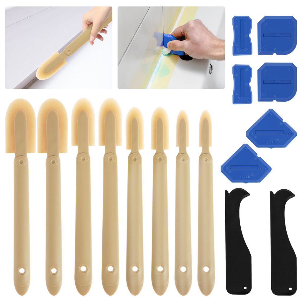 Jual Rubber Caulking Tool Kit Caulk Finishing Tool Multifunctional ...