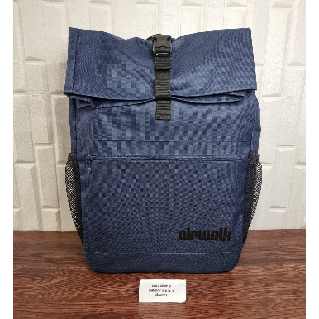 Jual ORIGINAL SALE 70% TAS RANSEL AIRWALK BRAMO BACKPACK NAVY | Shopee ...