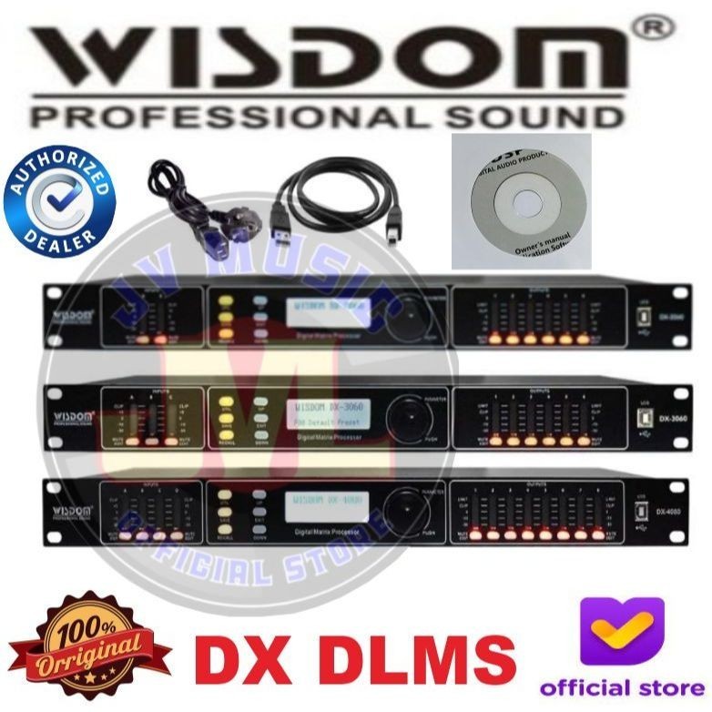 Jual Wisdom DX2060 DX3060 DX4080 Speaker Management Wisdom DX-2060 Dx-3060 Dx-4080 DLMS Wisdom ...