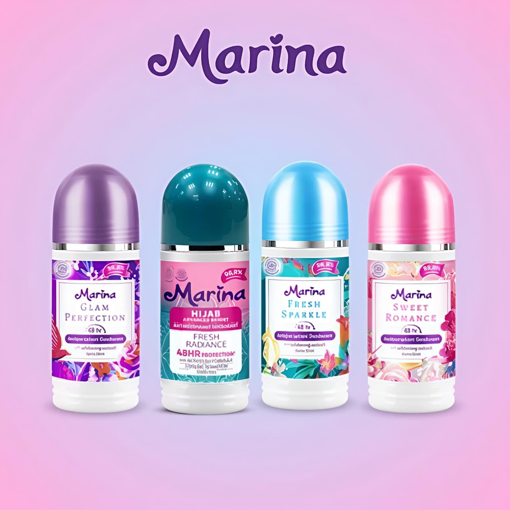 Jual MARINA ANTI PERSPIRANT DEODORANT 50ML ROLL ON MARINA DEO ROLL48 ...