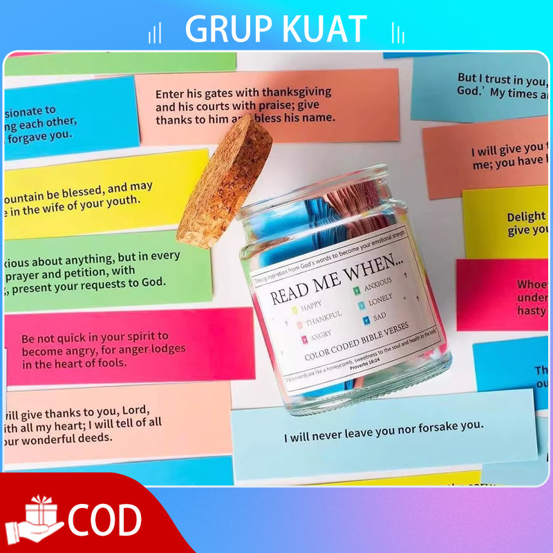 Jual Toples Doa Kekristenan Jar Bible Verse Christian Jar Hadiah ...