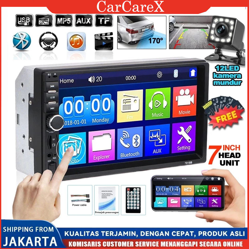 Jual Universal Head Unit 7 Inch Android MP5 Multimedia Player ...