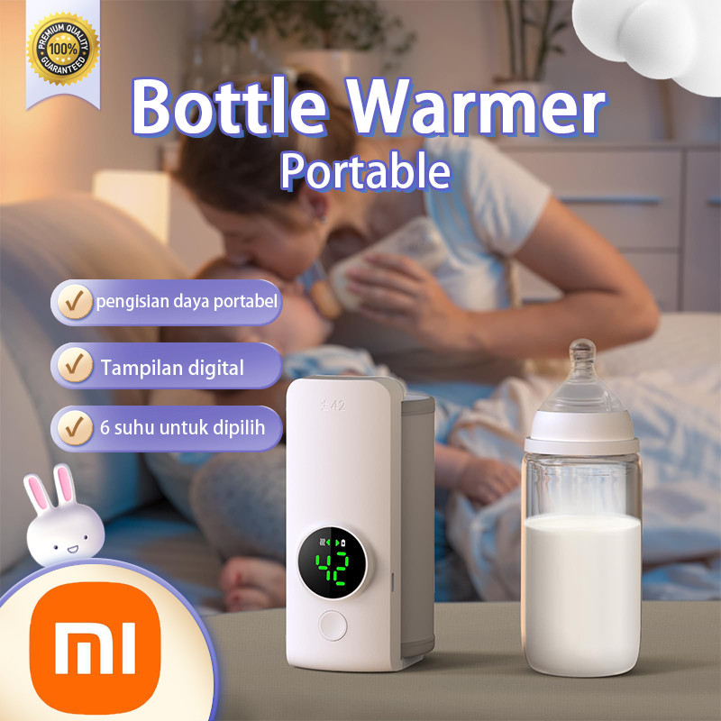 Jual Pemanas Botol Susu USB Portable Baby Bottle Warmer Digital 6 Suhu ...