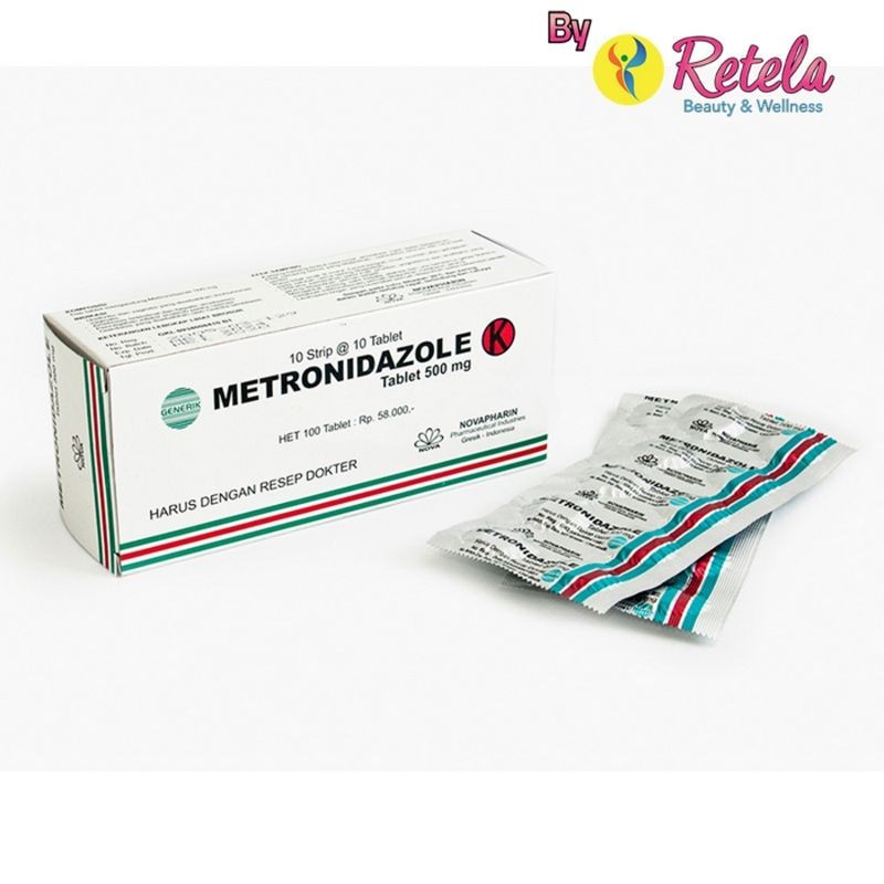 Jual METRONIDAZOLE 500MG 100`S[GEN] | Shopee Indonesia