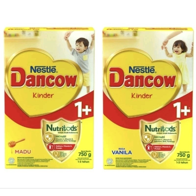 Jual Nestle Dancow 1+ Susu Pertumbuhan Rasa Madu/vanila 1-3 tahun Box ...