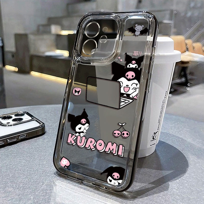 Jual Kuromi Cinnamoroll lucu Shockproof Case hp Samsung A16 A06 A55 A15 A35 A54 A05 A05S A25 S24 ...