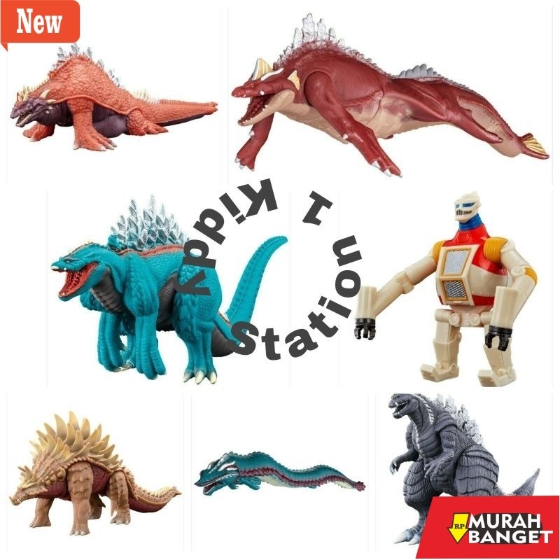 Jual Mainan princess chibi figure yg lagi viral- Actikn Figure Godzilla ...