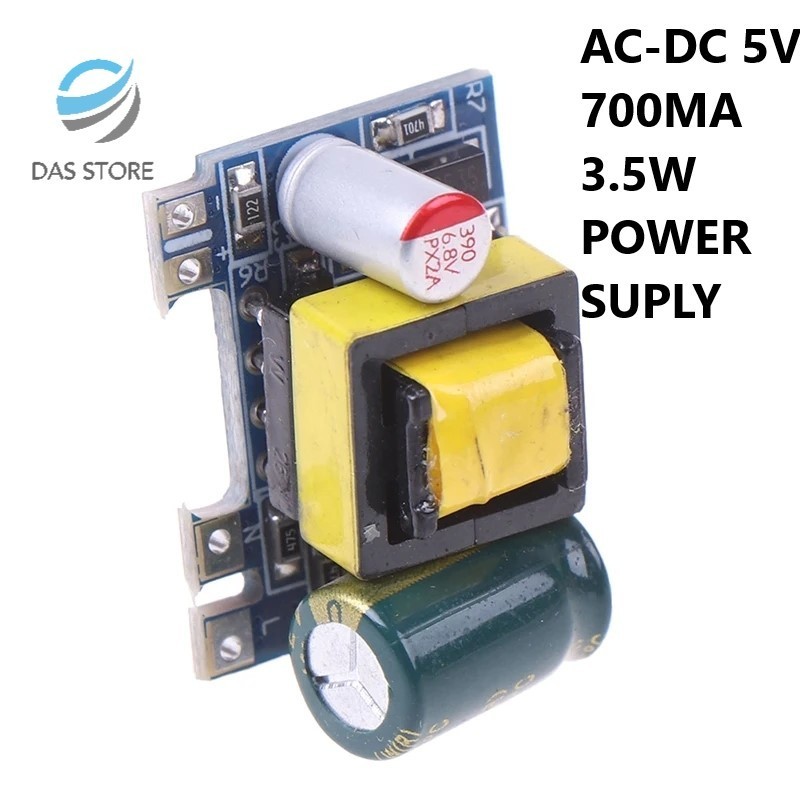 Jual AC-DC 5V 700mA 3.5W Power Supply Buck Converter Module 220v to 5v dc | Shopee Indonesia