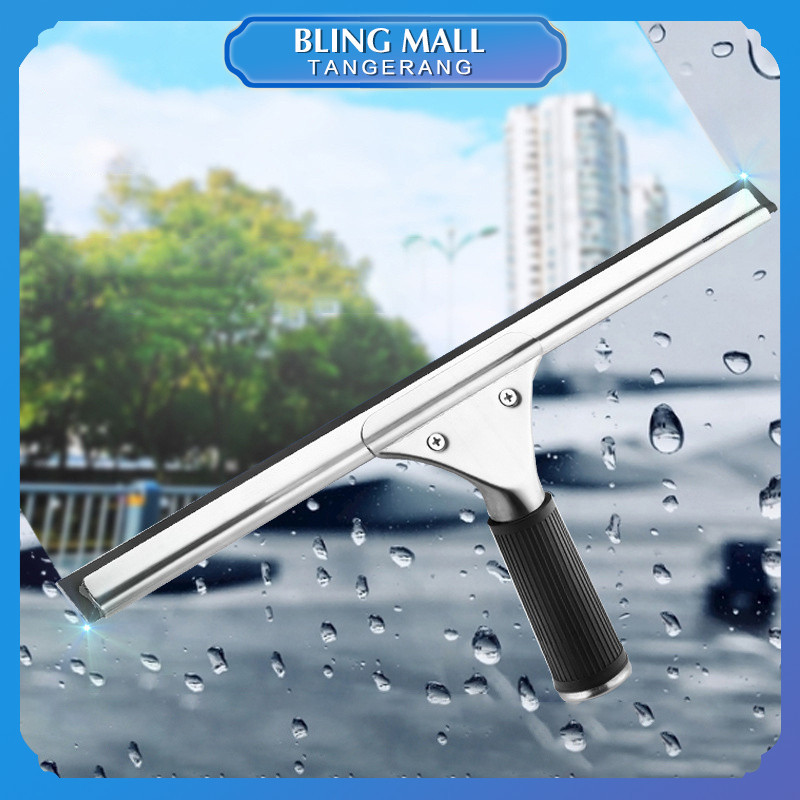 Jual Stainless Steel Karet Window Squeeze / Rubber Window Squeegee ...