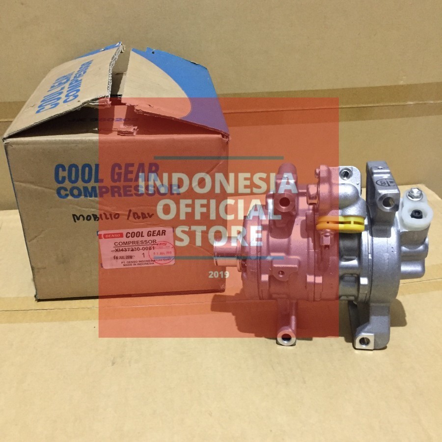 Jual Compressor Mobilio BRV Denso Coolgear Kompressor AC Mobil | Shopee ...