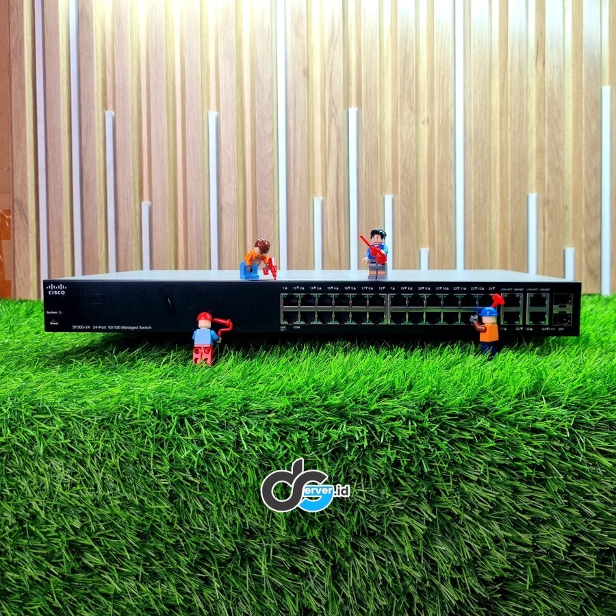 Jual Cisco SF300-24 24 Port 10/100 Managed Switch SF300-24 | Shopee ...