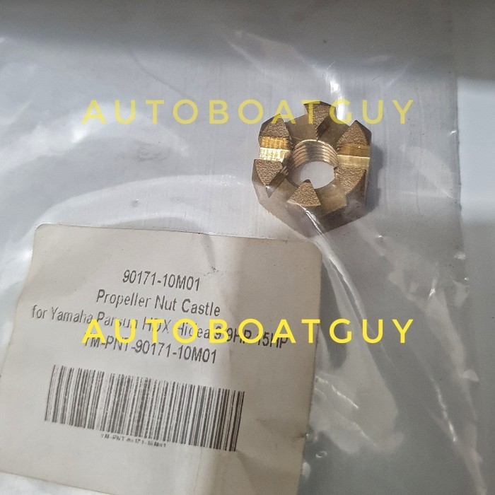 Jual Mur / Nut Castle Propeller Yamaha 15 HP / PK (Cocok ke Hangkai Parsun) | Shopee Indonesia