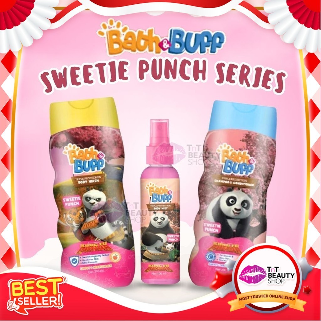 Jual Bath and Buff Sweetie Punch SERIES | Body Wash Triple Protection ...
