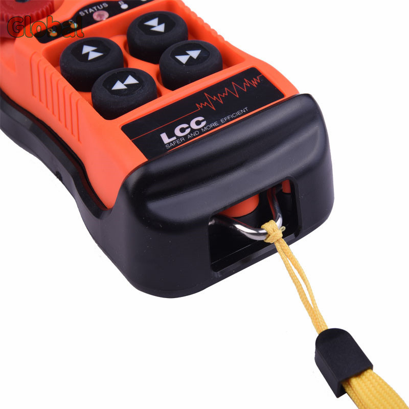 Jual Q400 4 buttons single speed Industrial Wireless Radio Crane Remote ...