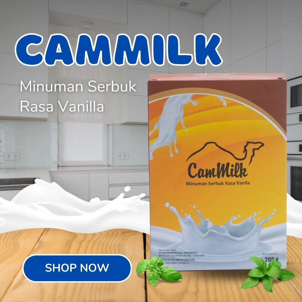 Jual Cammilk Susu Unta Original Asli 200 Gram | Shopee Indonesia