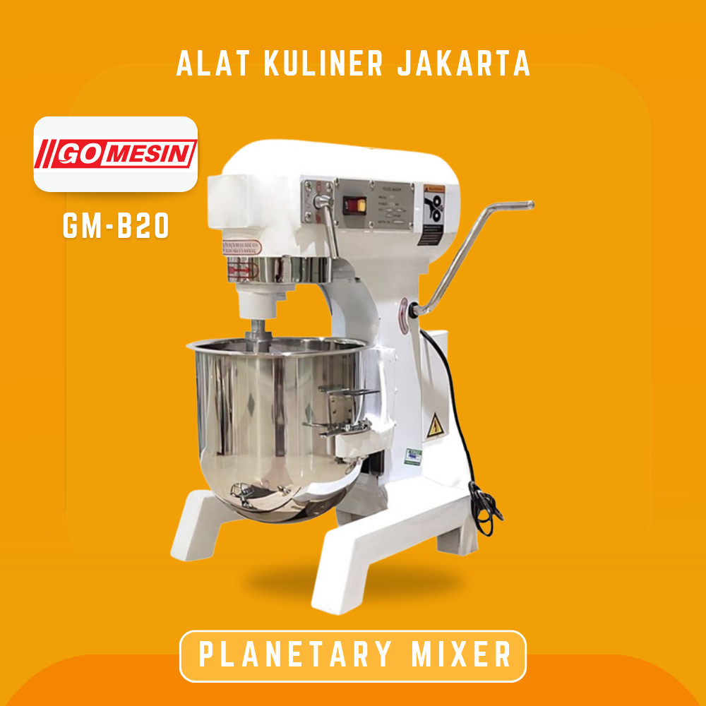 Jual PLANETARY MIXER 20 LITER GOMESIN GM-B20 MIXER ADONAN ROTI KUE ...