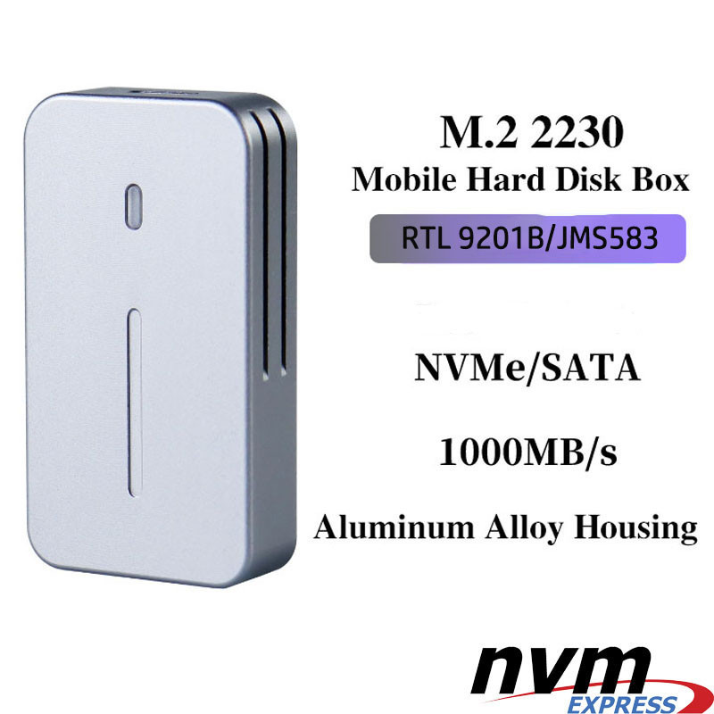 Jual M.2 NVMe 2230 SSD Enclosure NVMe to USB Adapter 10Gbps USB 3.2 ...