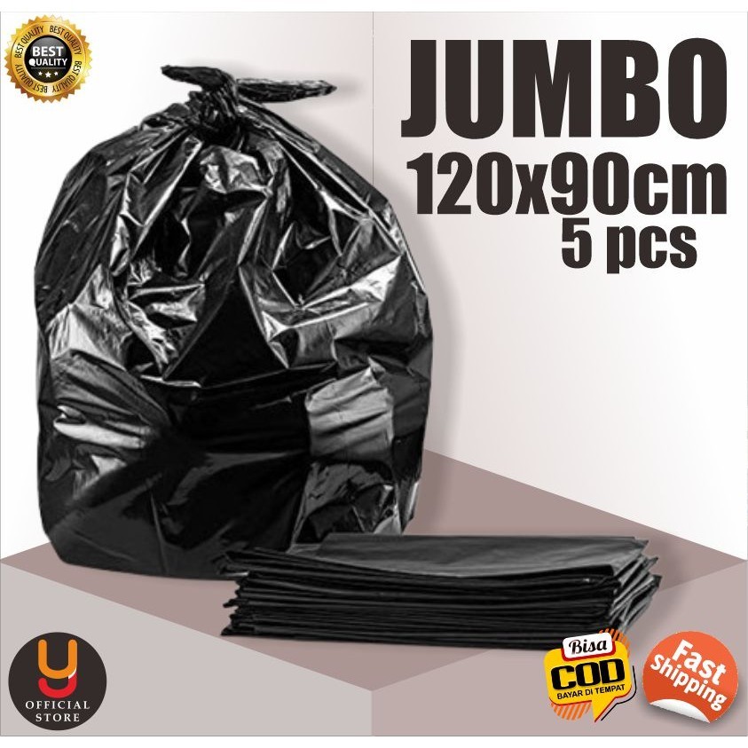 Jual Tempat Sampah Kantong Plastik Jumbo Trash Bag Trashbag Super Besar ...