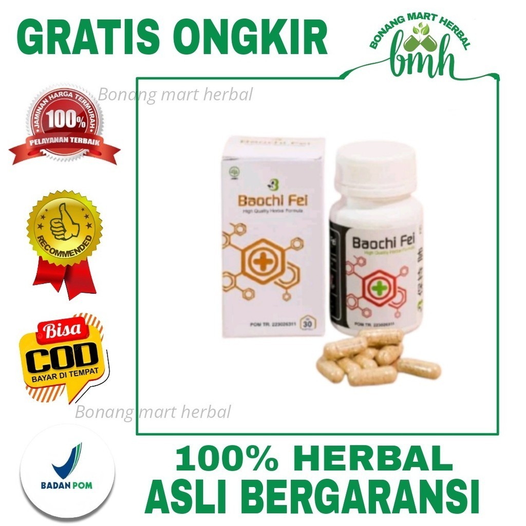 Jual Baochi Fei original obat herbal paru-paru sesak nafas asli ...