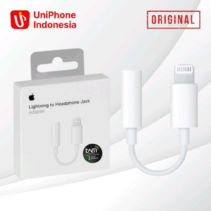 Jual Apple Lightning to Headphone Jack Adapter 3.5mm for iPhone ...