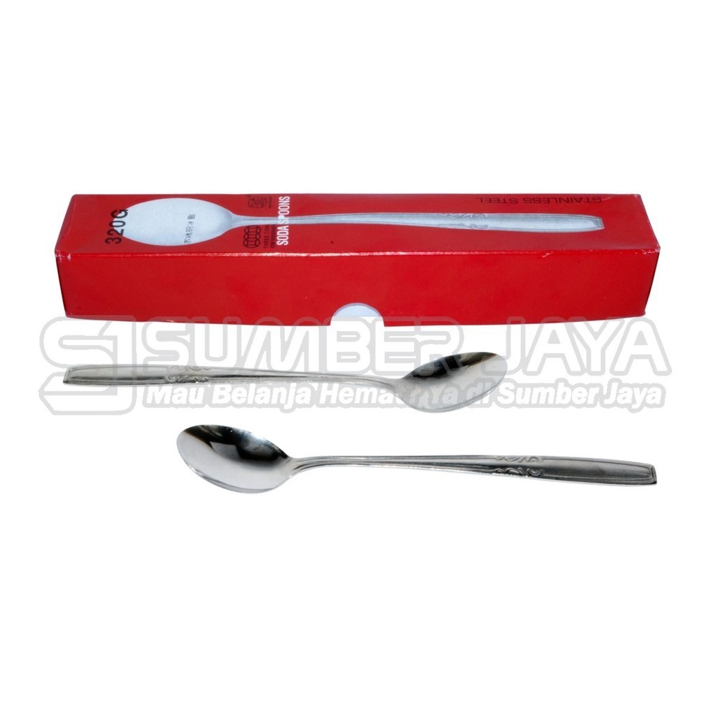 Jual Sendok Es 320 Global Stainless Steel isi 1 lusin (12pcs) | Shopee Indonesia