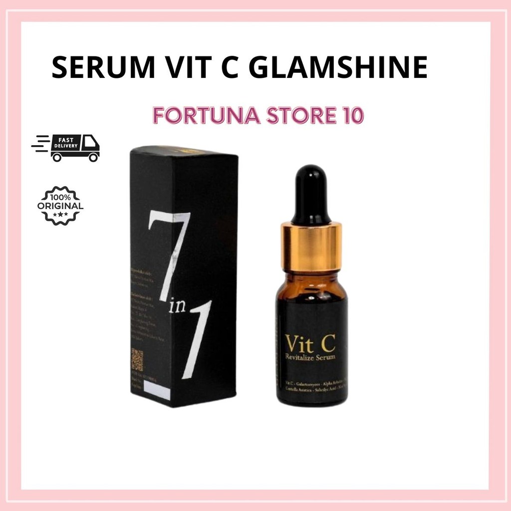 Jual Serum VIT C Glamshine Glamshineofficial Glamshine official store Glam Shine Glame shine ...