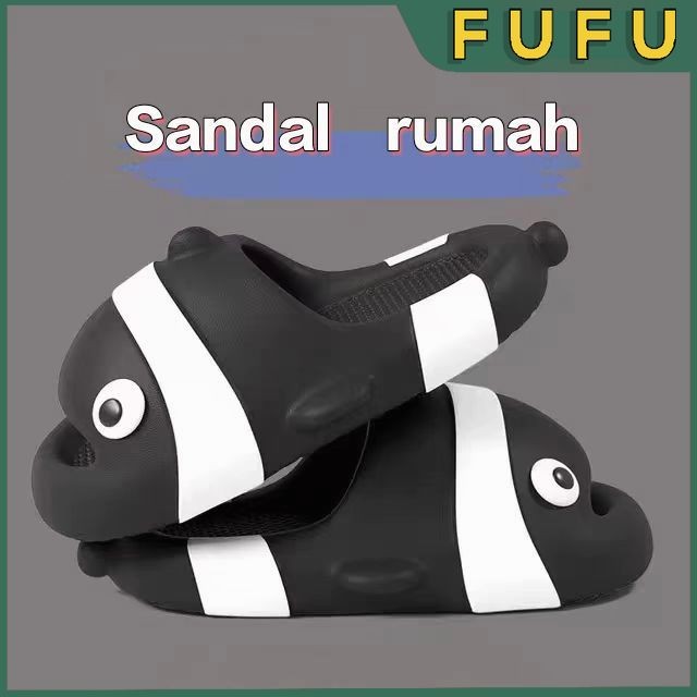 Jual FUFU Sandal Karakter / Sandal Nemo / Sandal Ikan / Sandal Rumah ...