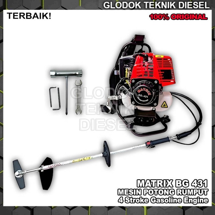 Jual MESIN POTONG RUMPUT GENDONG 4 TAK BRUSH CUTTER 4 STROKE TERBAIK - 431 | Shopee Indonesia